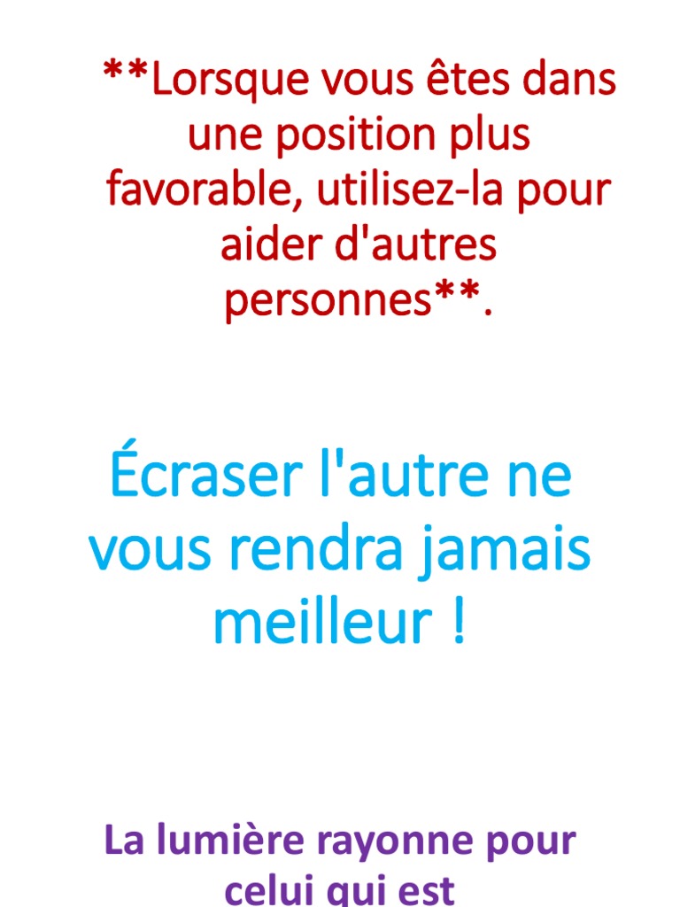Aider les autres avec bienveillance | PDF