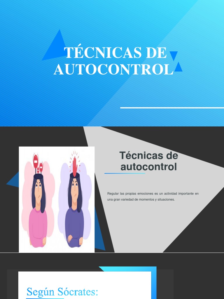 2.técnicas de Autocontrol - Isaac Castillo | PDF | Estilo de vida