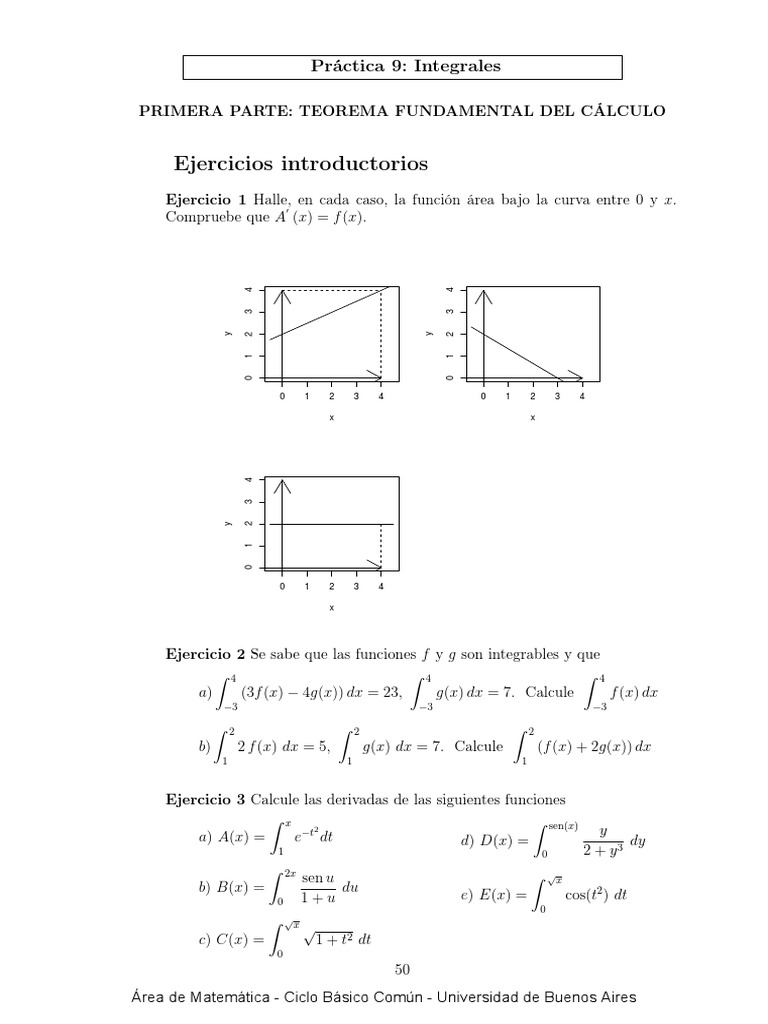 Practica 9 | PDF | Integral | Pi
