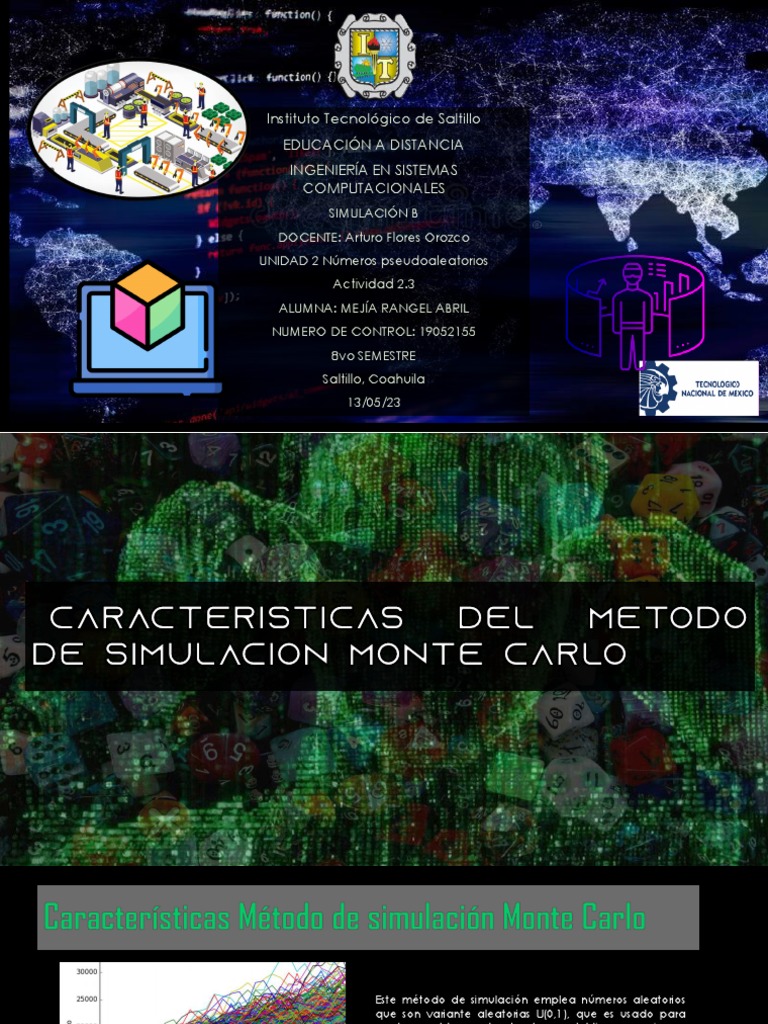 Act 2.3 U2 Simulacion Abril Mejia | PDF | Simulación | Método científico