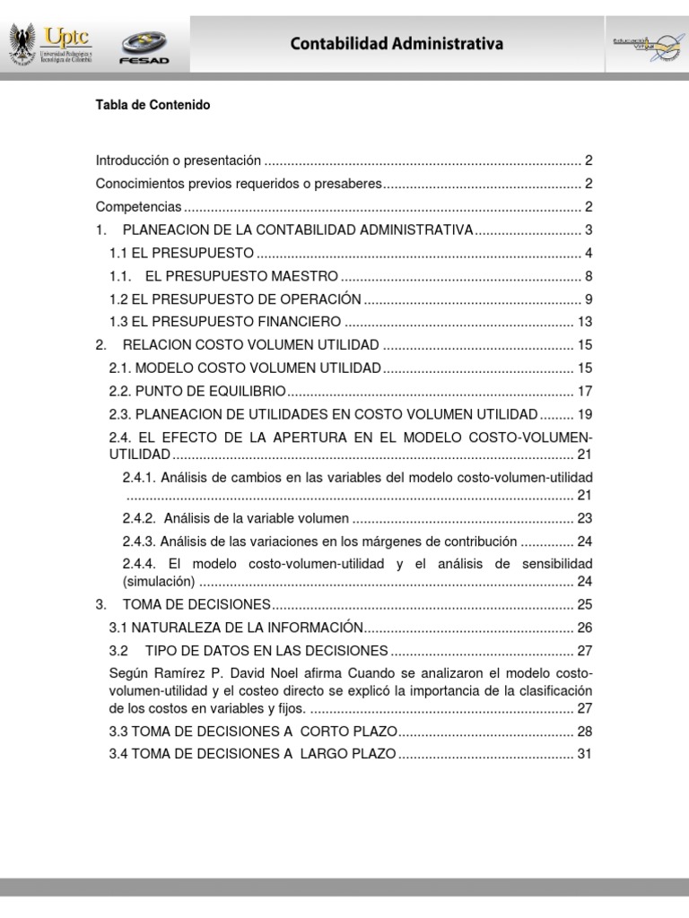 Unidad No 2 | PDF | Presupuesto | Planificación