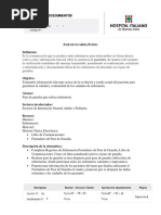 Protocolo Pase Guardia Final | PDF | Enfermería | Medicina CLINICA