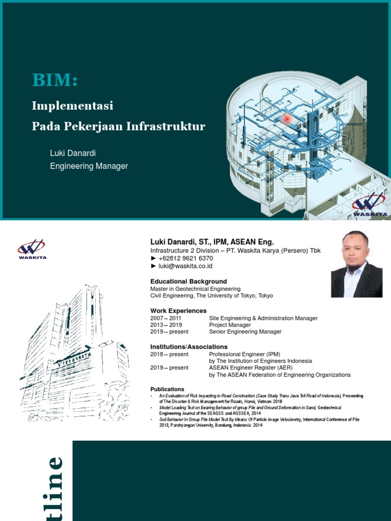 Presentasi BIM UII - Waskita | PDF | Building Information Modeling ...