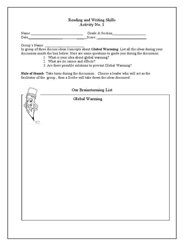 TB Activity Sheets | PDF | Juvenile Delinquency | Laptop