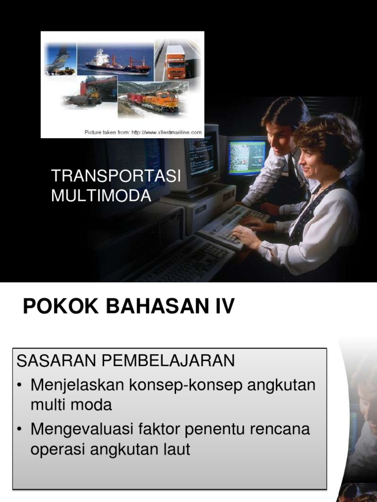 Konsep dan Peran Transportasi Multimoda | PDF | Bisnis | Teknologi & Rekayasa