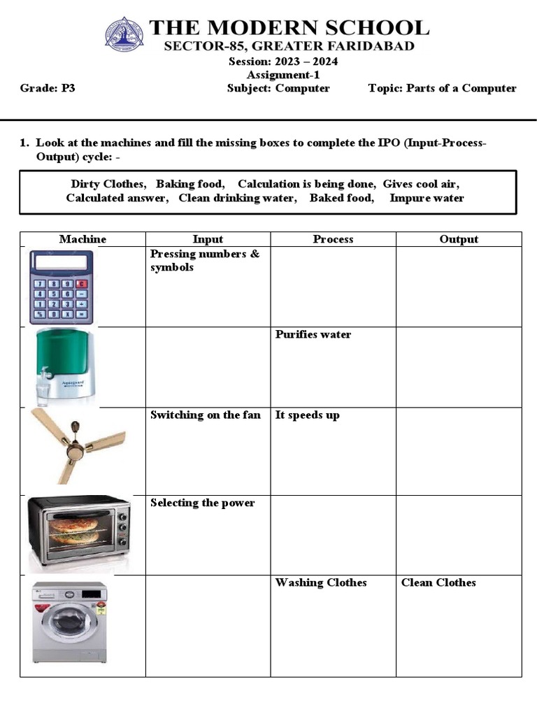 grade P3 Assignment 1 | PDF