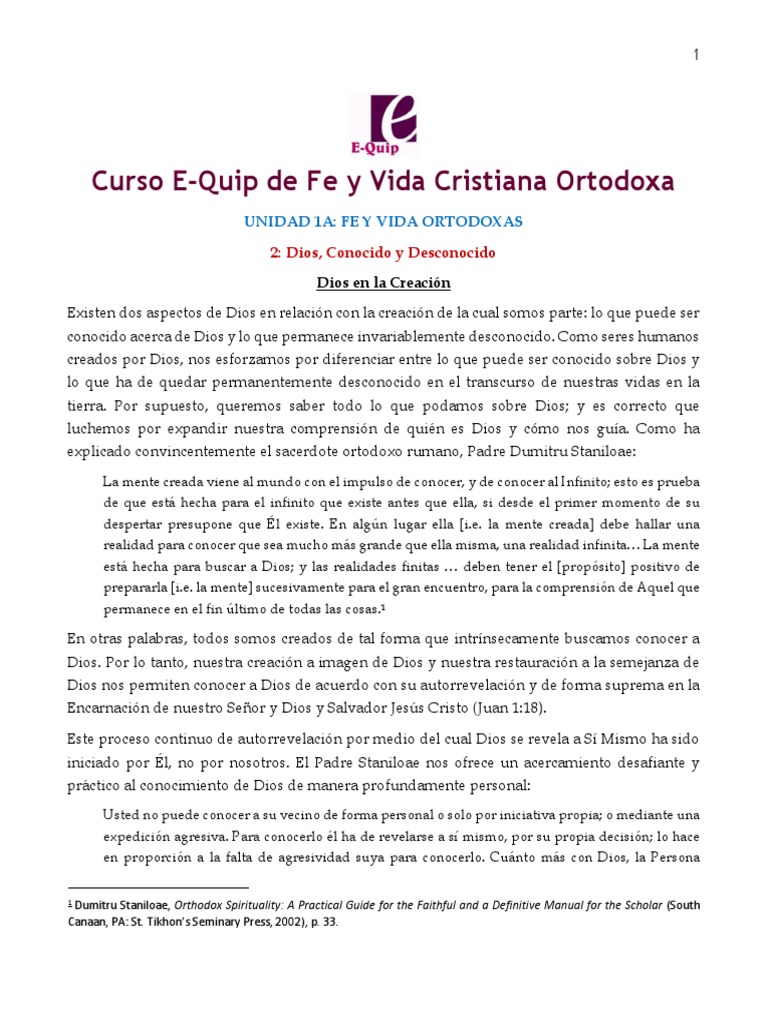 Dios Conocido Desconocido Pdf Dios Tetragrammaton