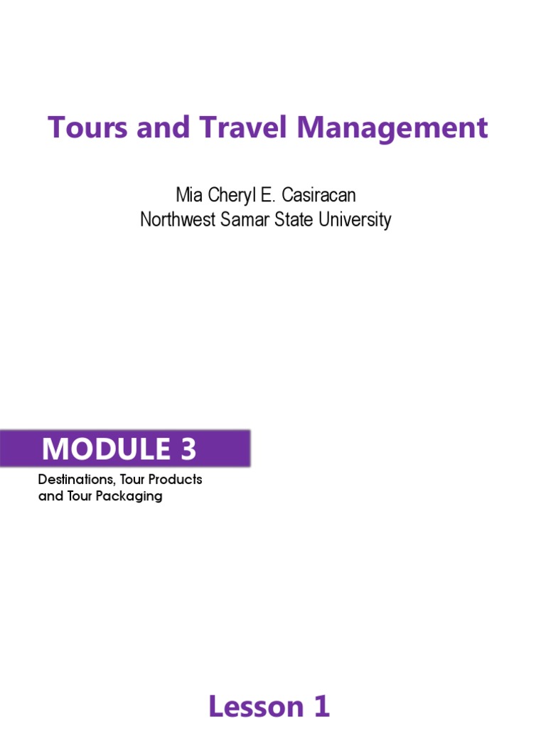 TM 7-Module 3-Lessons 1-5 | PDF | Meal | Tourism