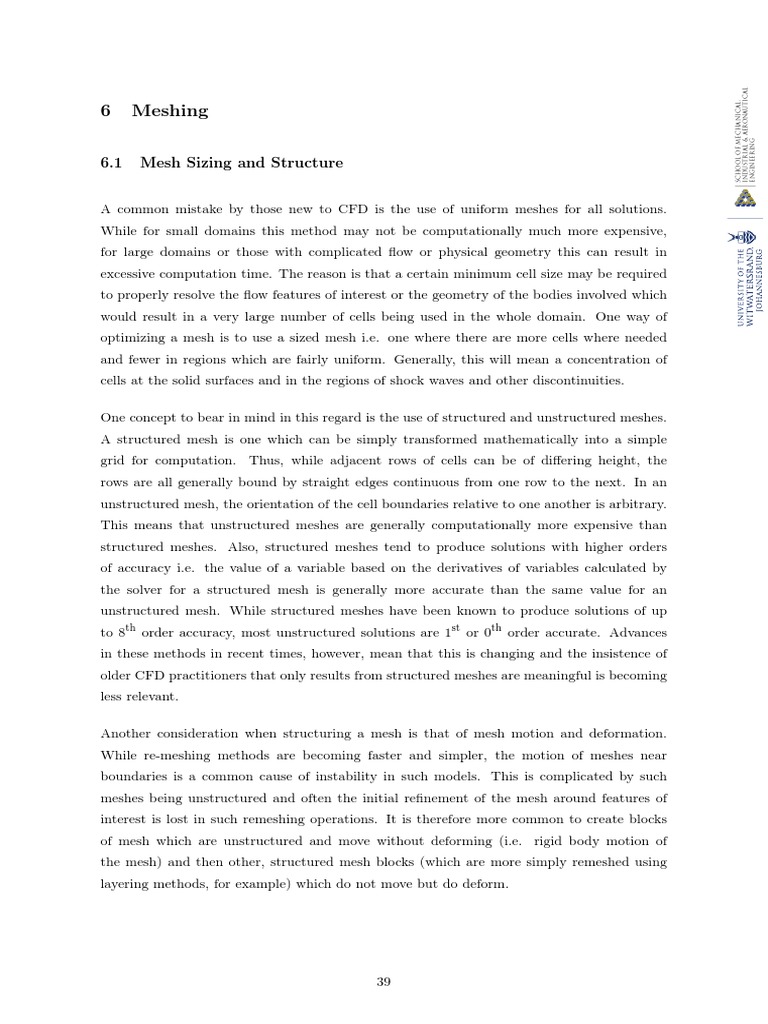 CFD - Meshing | PDF