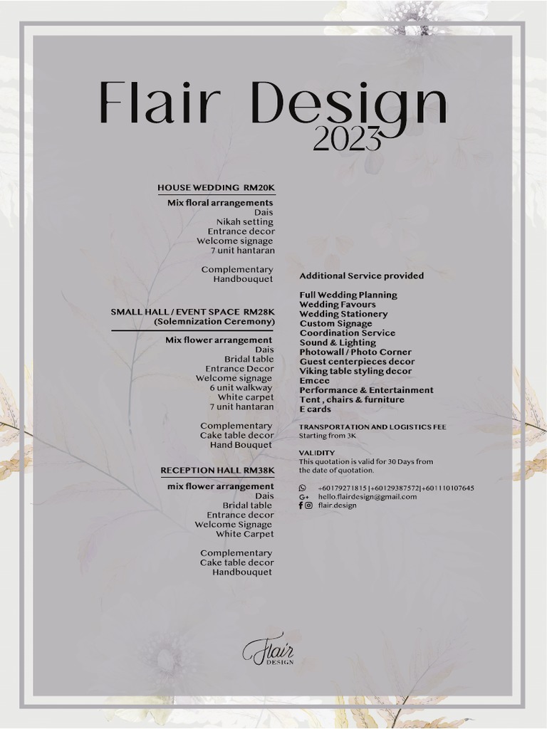 Flair Design 2023 PDF | PDF