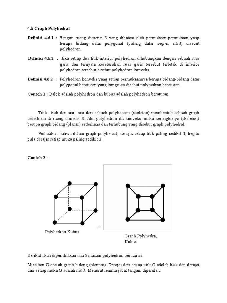 4.6 Graph Polyhedral | PDF