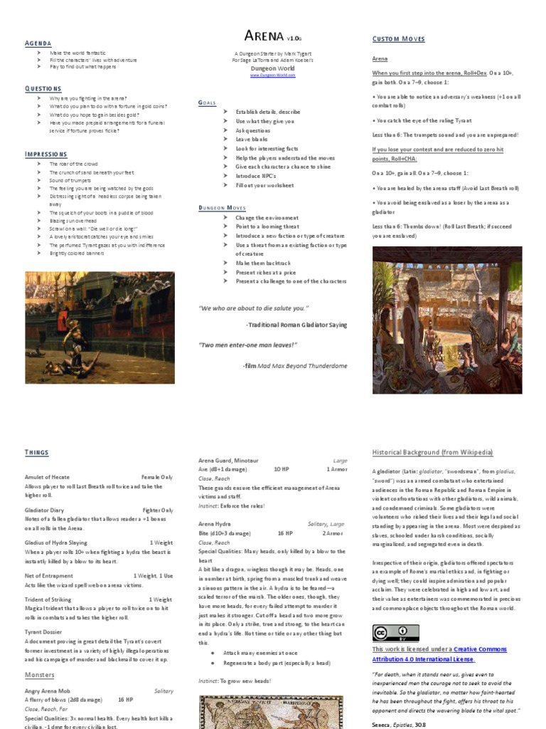 Arena | PDF