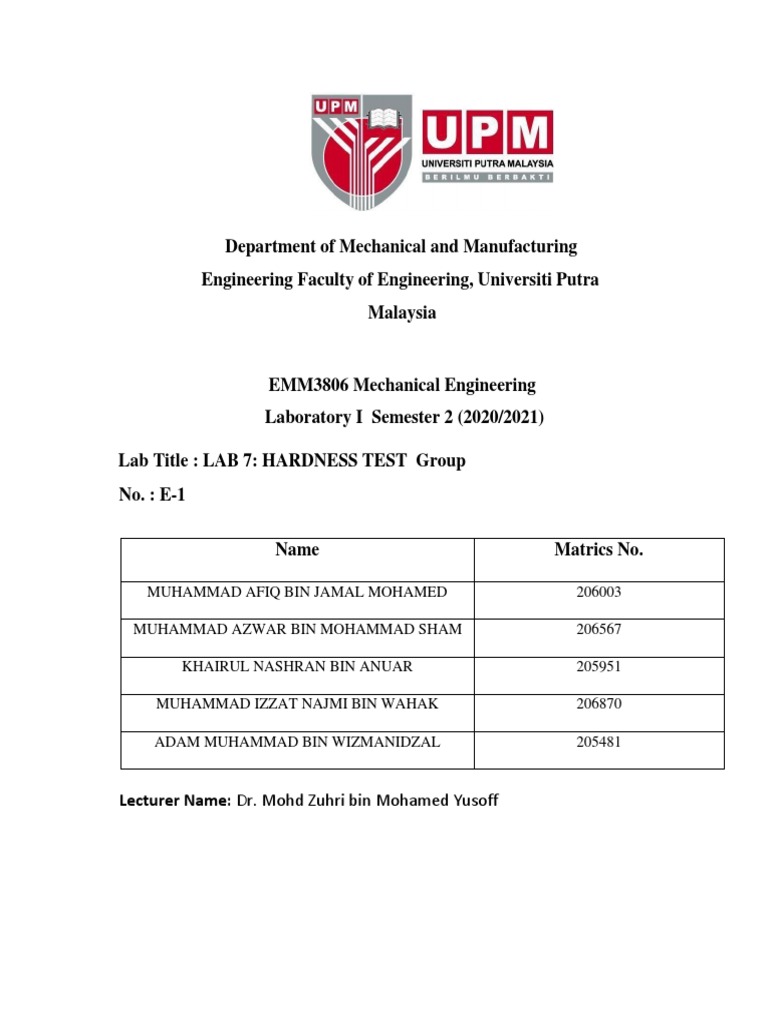 Emm3806 - E1 - Lab 7 | PDF