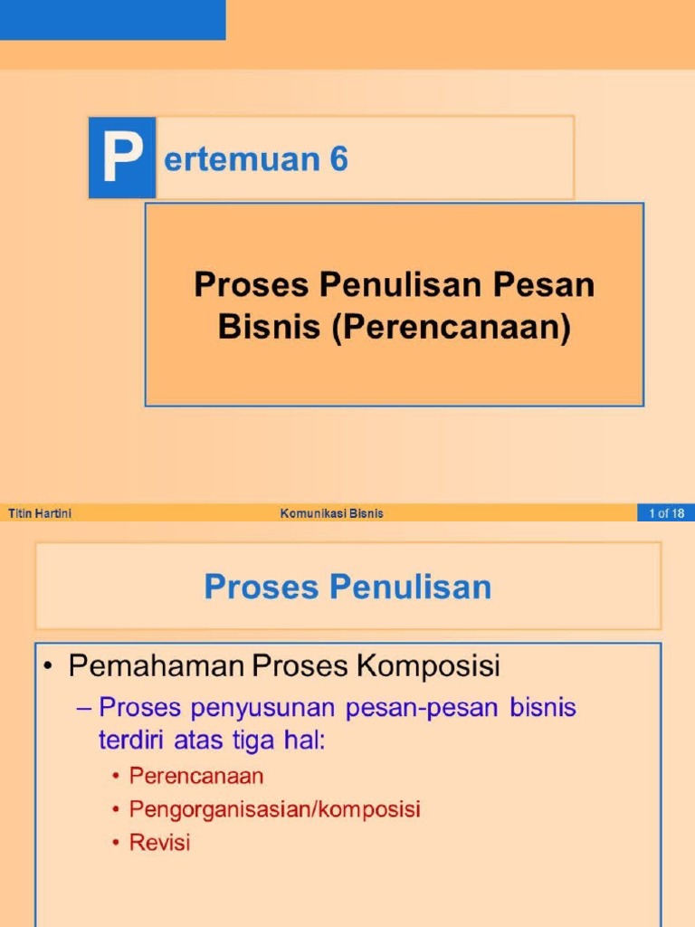 Proses-Penulisan-Pesan-Bisnis-Perencanaan - Ppt-Download | PDF Proses-Penulisan-Pesan-Bisnis-Perencanaan - Ppt-Download | PDF