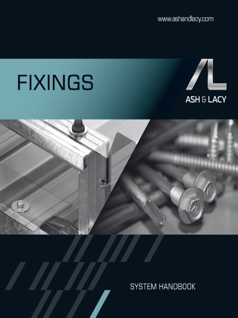 Ash & Lacy Fixings and Fasteners Guide | PDF | Steel | Composite Material