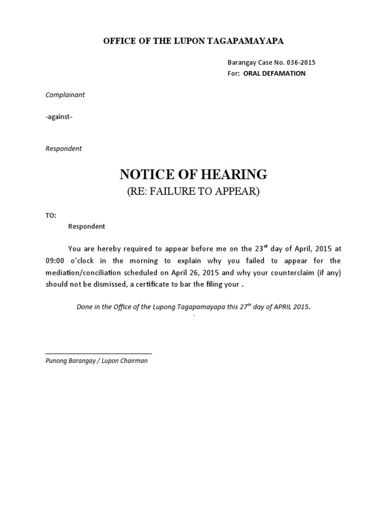 Failure To Appear | PDF