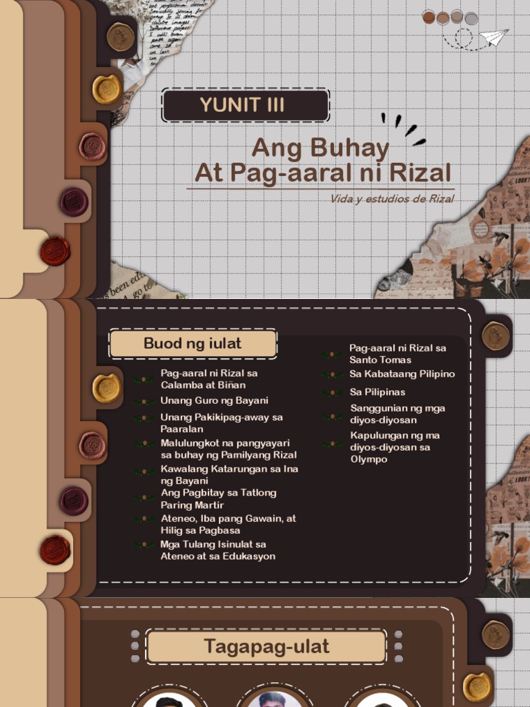 Yunit 3 Group RIZAL FINAL PDF | PDF