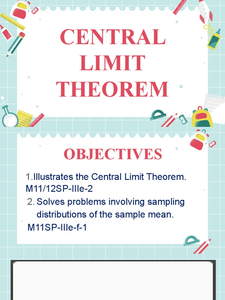 Central Limit Theorem | PDF | Standard Deviation | Normal Distribution