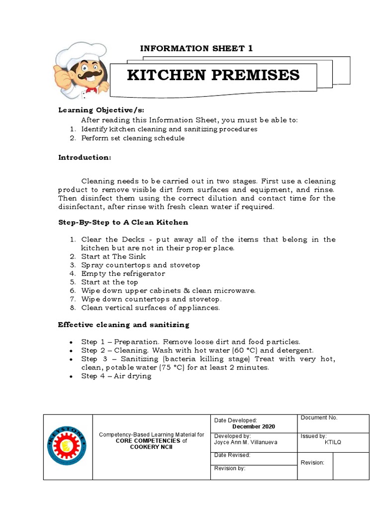 Cookery CBLM | PDF | Desserts | Sandwich