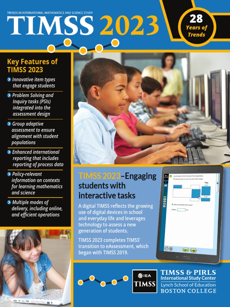 T2023 TIMSS Brochure PDF | PDF