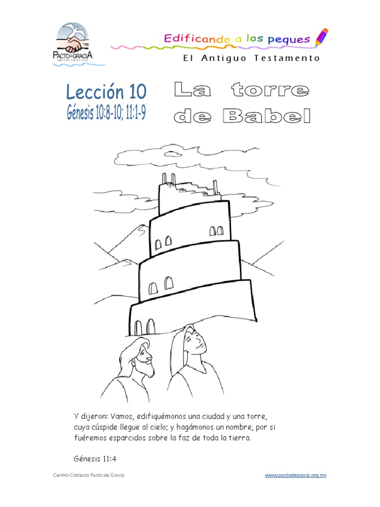 10 La Torre de Babel | PDF | Libro del Génesis | Textos Religiosos