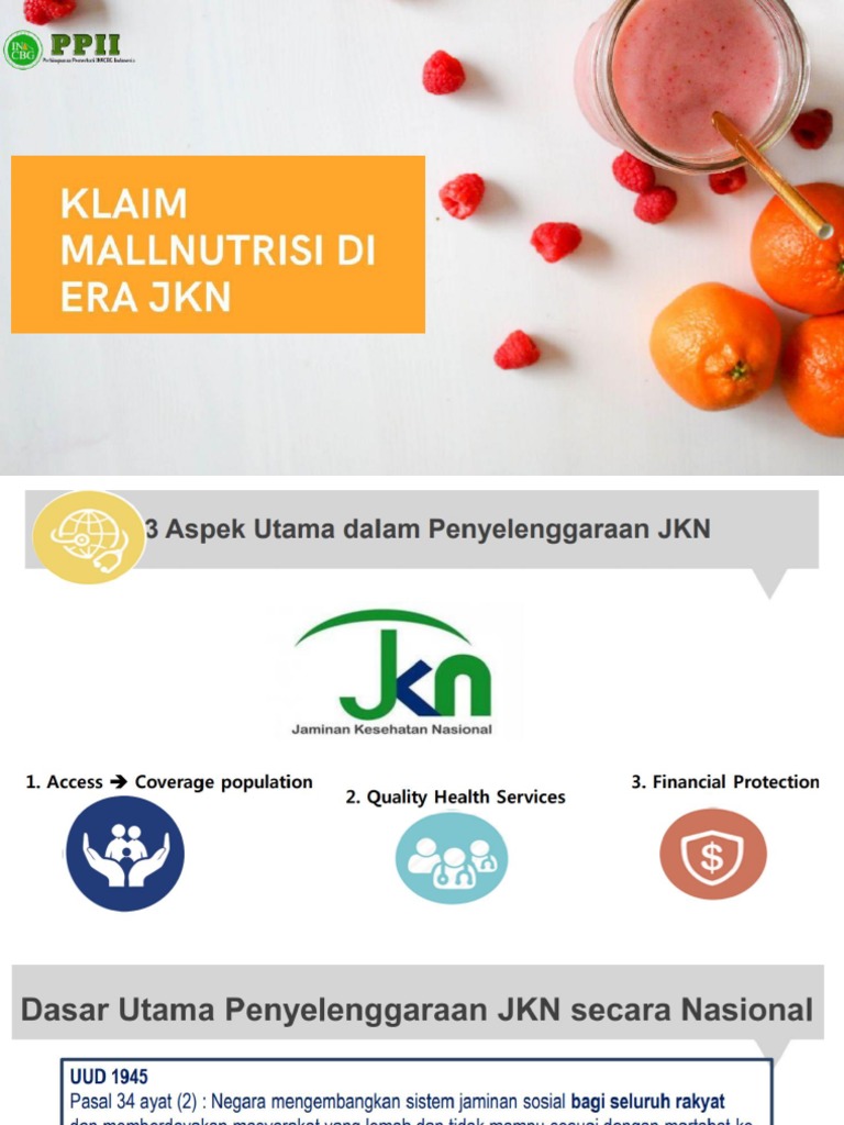 Klaim Mallnutrisi Di Era JKN-1 | PDF