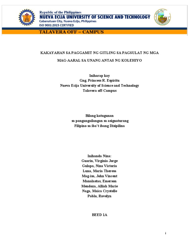 Tagalog Research | PDF