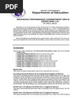 Midyear Review Form MRF 2023 2024.xlsm | PDF | Learning | Lesson Plan