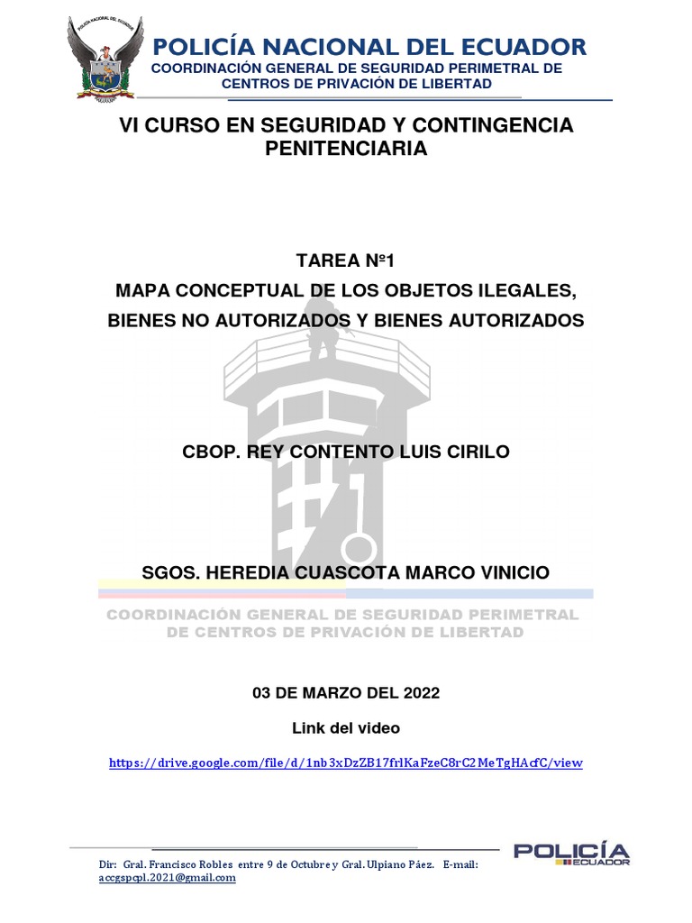 Tarea #1 Ucp Cbop. Rey Contento Luis Cirilo PDF | PDF