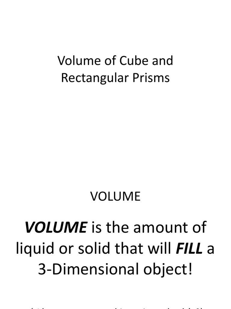 Volume of Rectangular Prisms | PDF | Rectangle | Volume