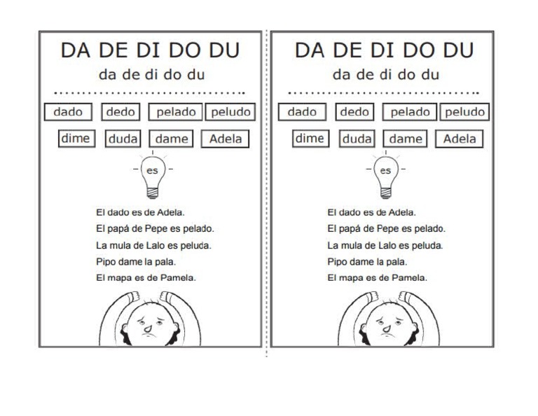Lectura Letra D | PDF