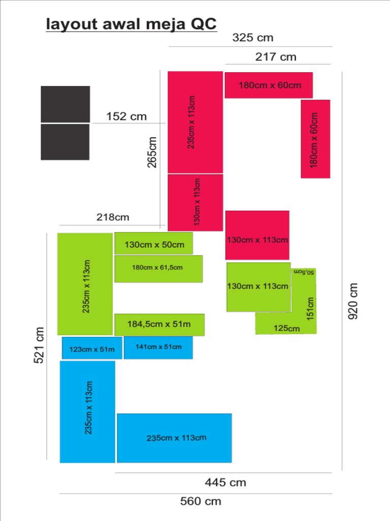 Layout Meja QC | PDF