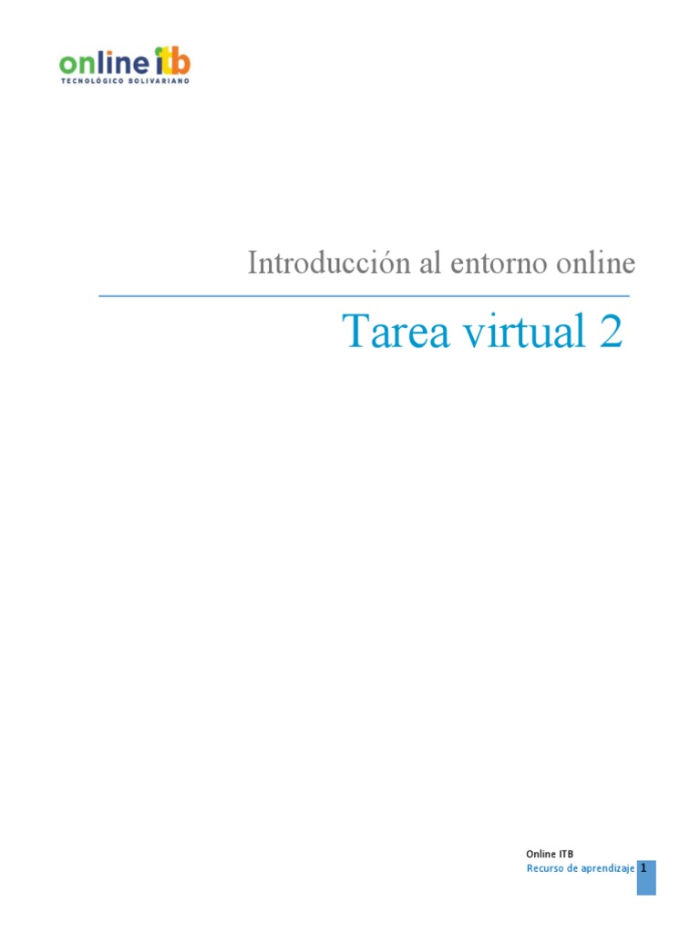 Tarea Virtual 2 (1) - 1 Minooo | PDF | Universidad