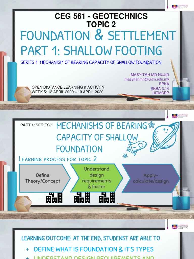 Shallow Foundation | PDF | Foundation (Engineering) | Geotechnical ...