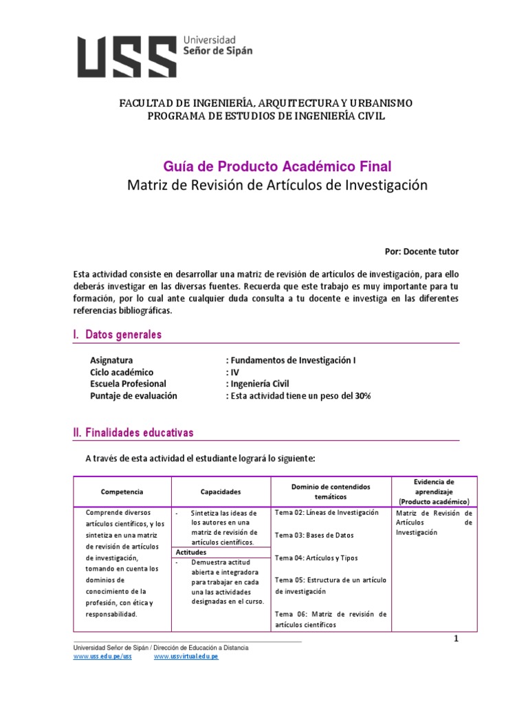 Guia de PAF - 2022 CIVIL PDF | PDF | Evaluación | Citación