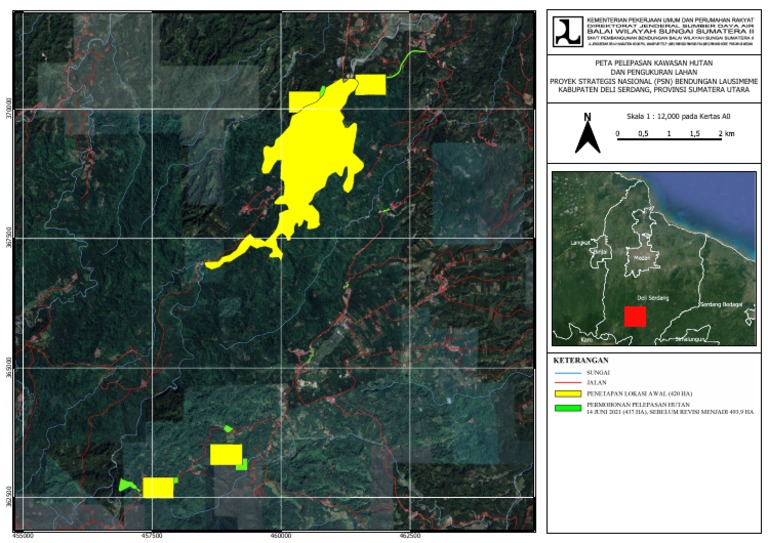 Peta Overlay 420 & 437 Ha | PDF