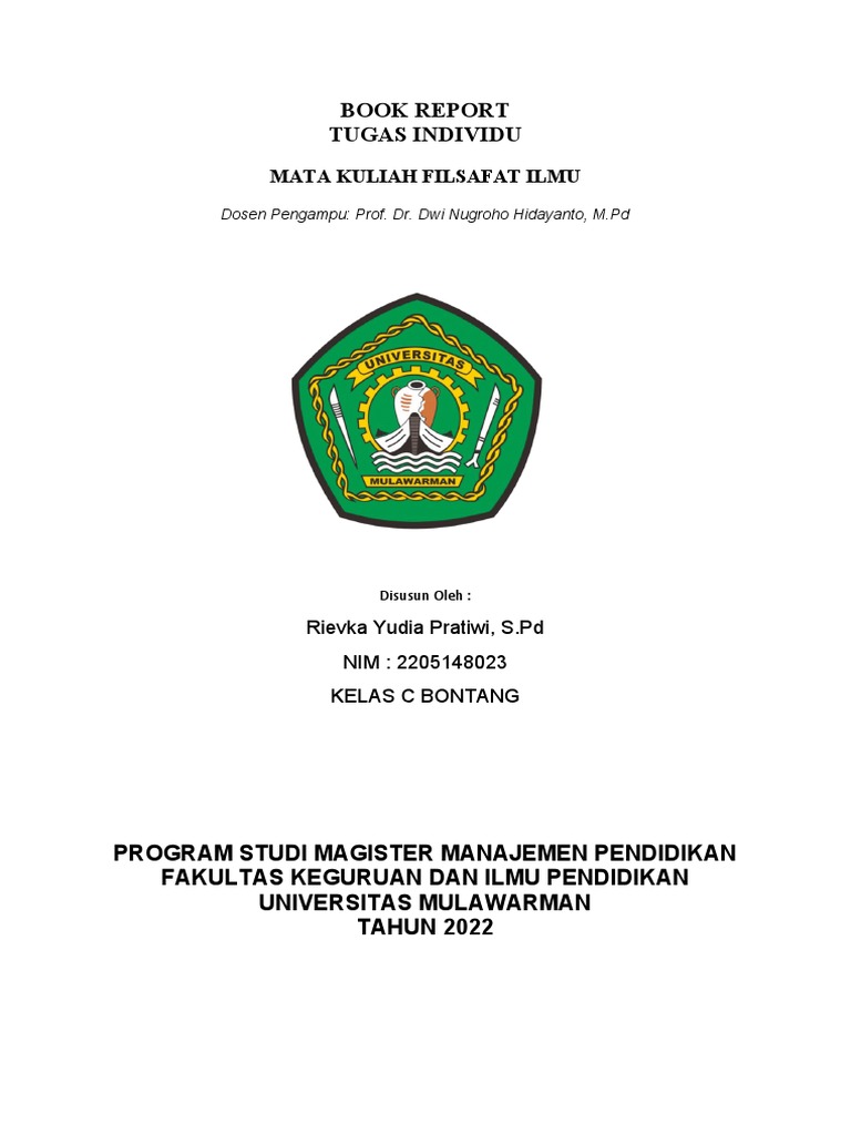 Cover Resume Buku | PDF