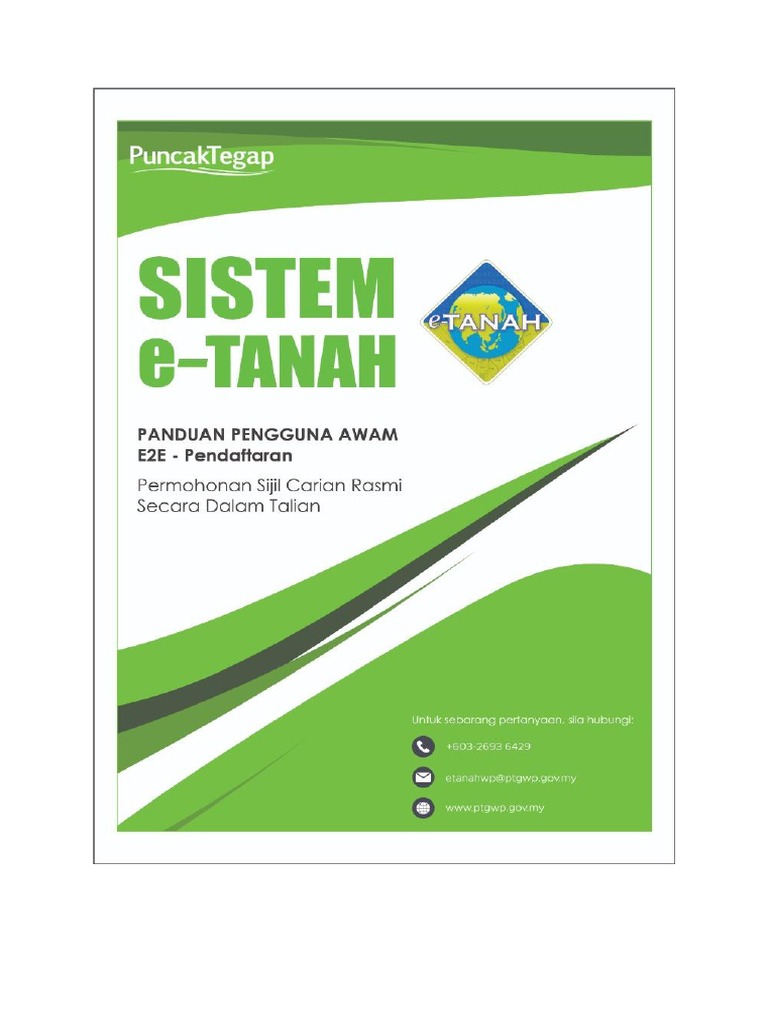 Panduan Pengguna E2E-Carian Rasmi | PDF