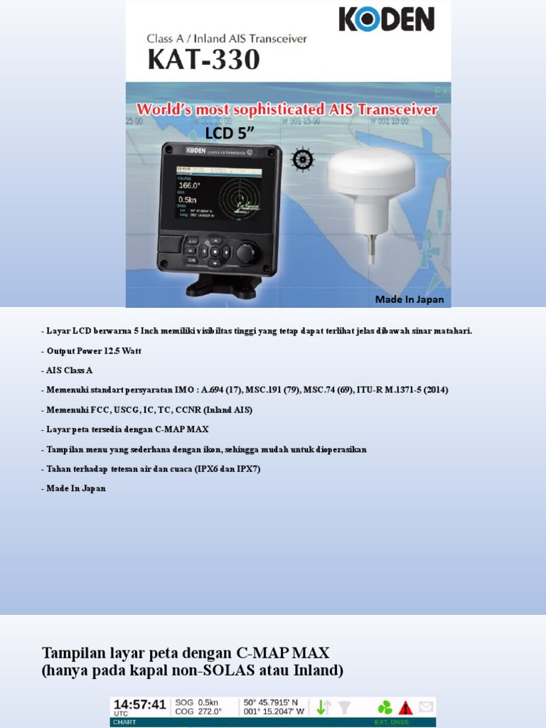 KODEN AIS KAT-330 | PDF