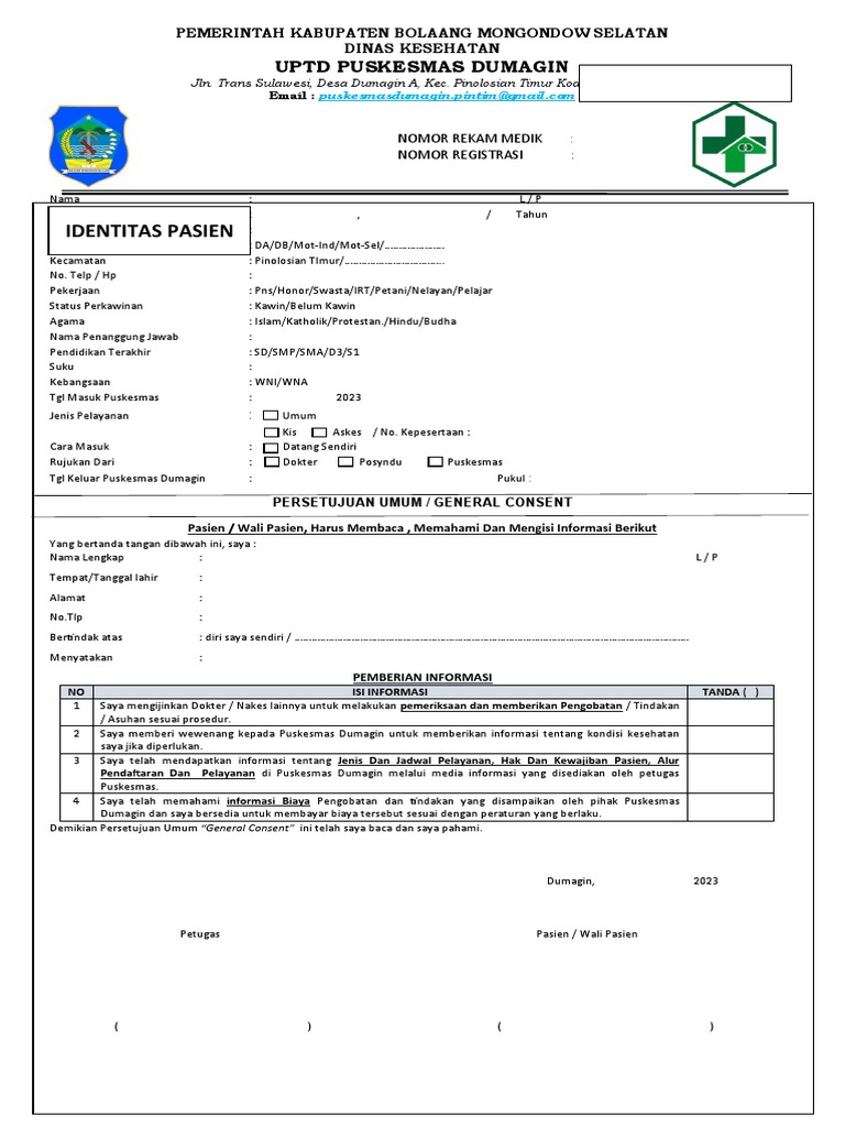 1 Identitas Dan LBR General Informasi | PDF