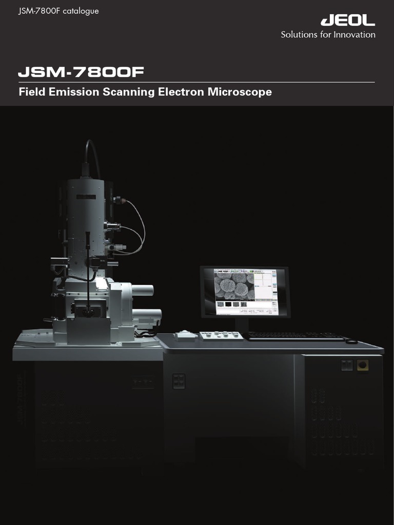 (Catalog) JSM-7800F | PDF | Scanning Electron Microscope | Electron ...
