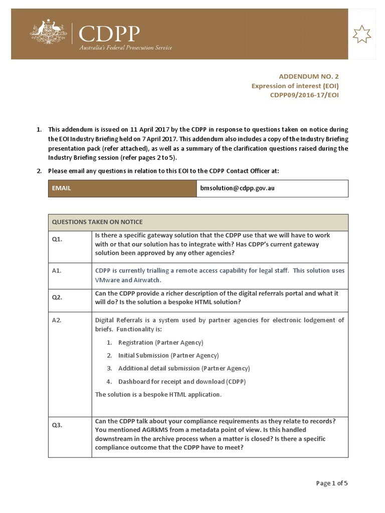 Addendum 2 | PDF | Metadata