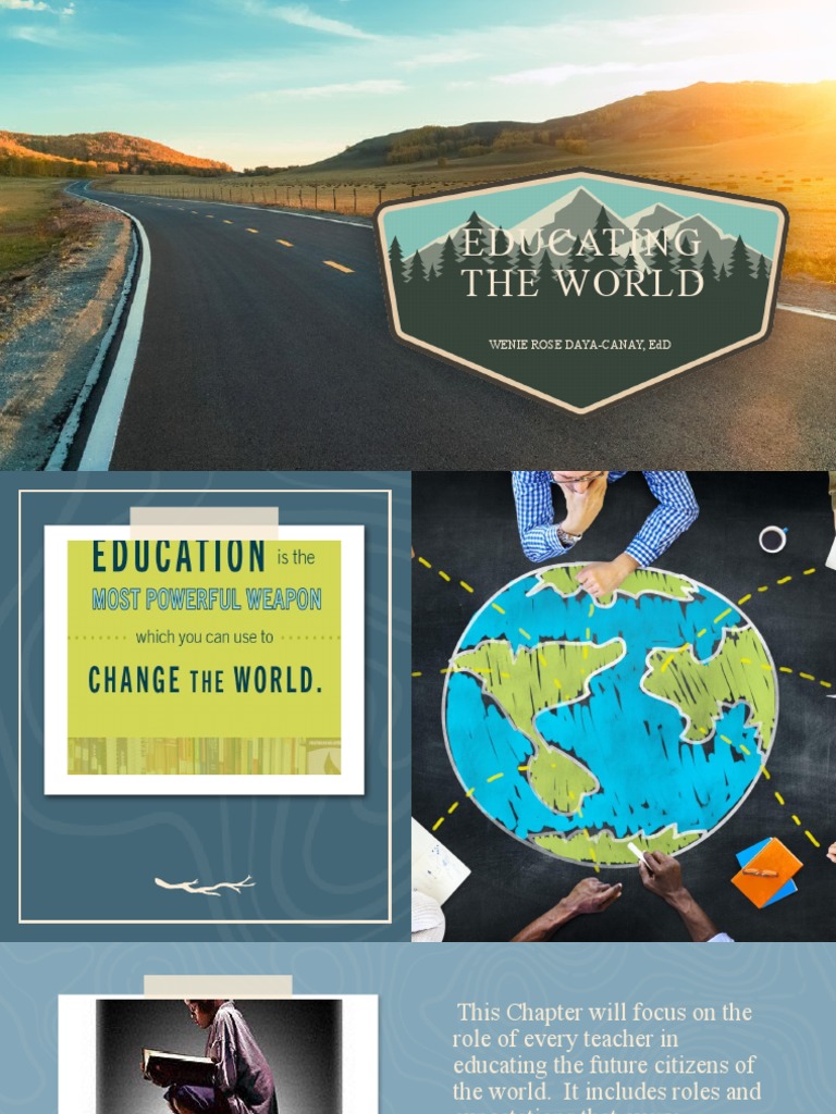 Global Teacher Roles in Education | PDF | Teachers | Learning