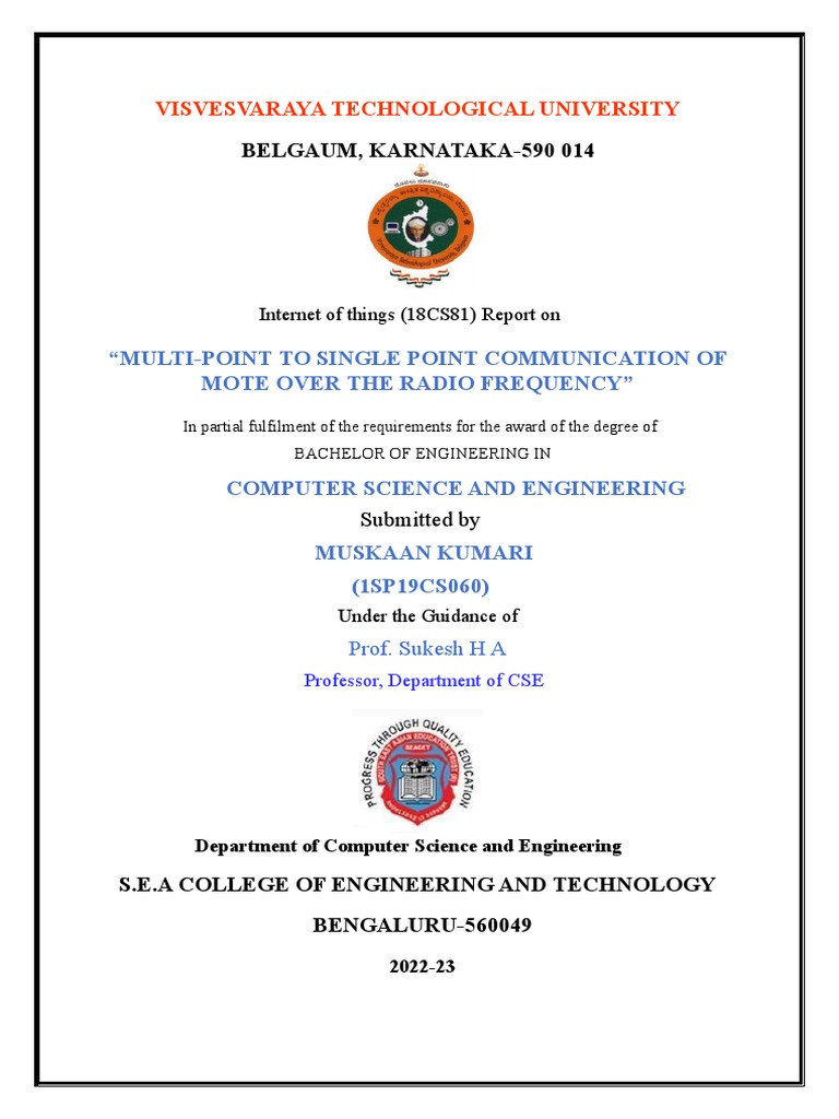 IOT Assign | Download Free PDF | Internet Of Things | Computer Network