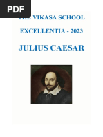 Julius Caesar Act 3 Scene 1 Translation | PDF | Julius Caesar | Mark Antony