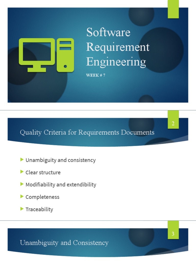 Quality Criteria for Requirements Documents | PDF | Software ...