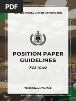 Model UN Position Paper Guide | PDF | United Nations | International ...