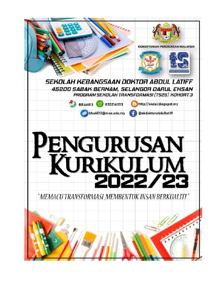 Buku Pengurusan Kurikulum 2022 | PDF