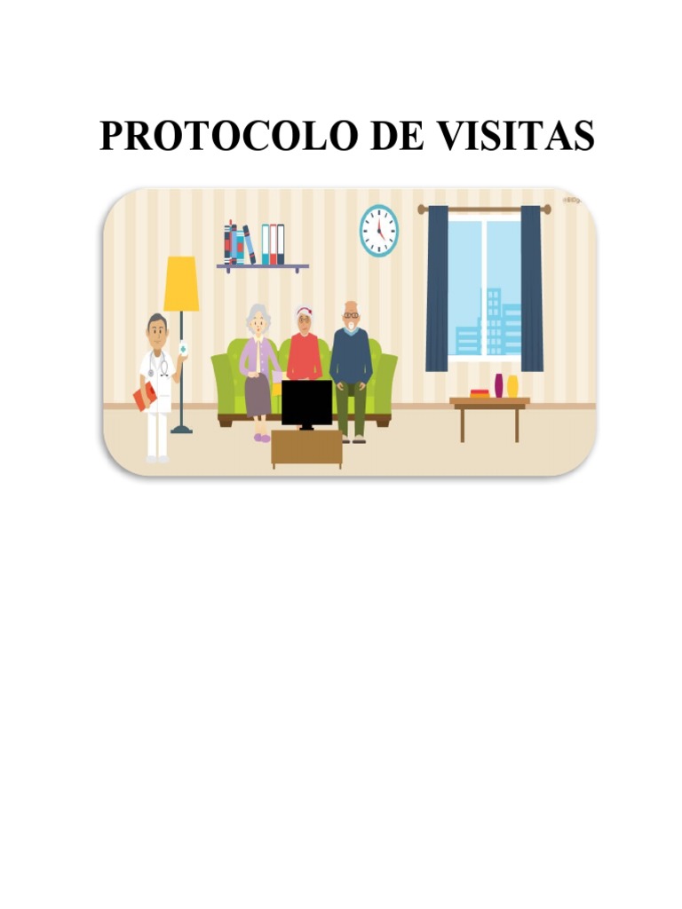 Protocolo Visitas | PDF | Adultos | Vejez