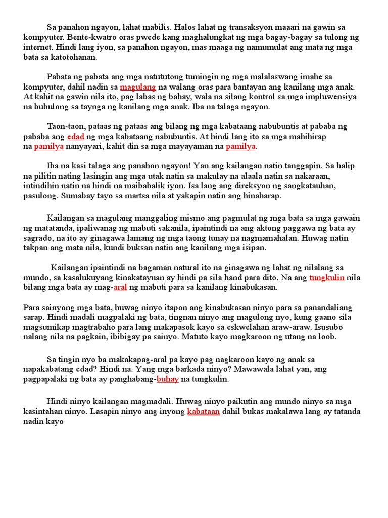 Maagang Pagbubuntis | PDF